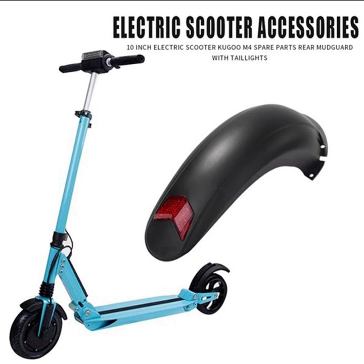 10 Inch Electric Scooter Rear Guard with Taillight for Scooter ...