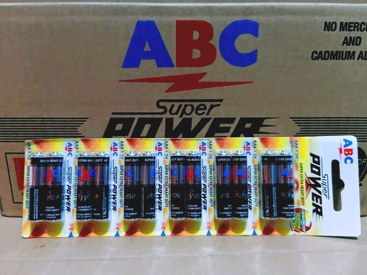 Batre ABC super power AAA isi 12 pcs / baterai / battery | Lazada Indonesia