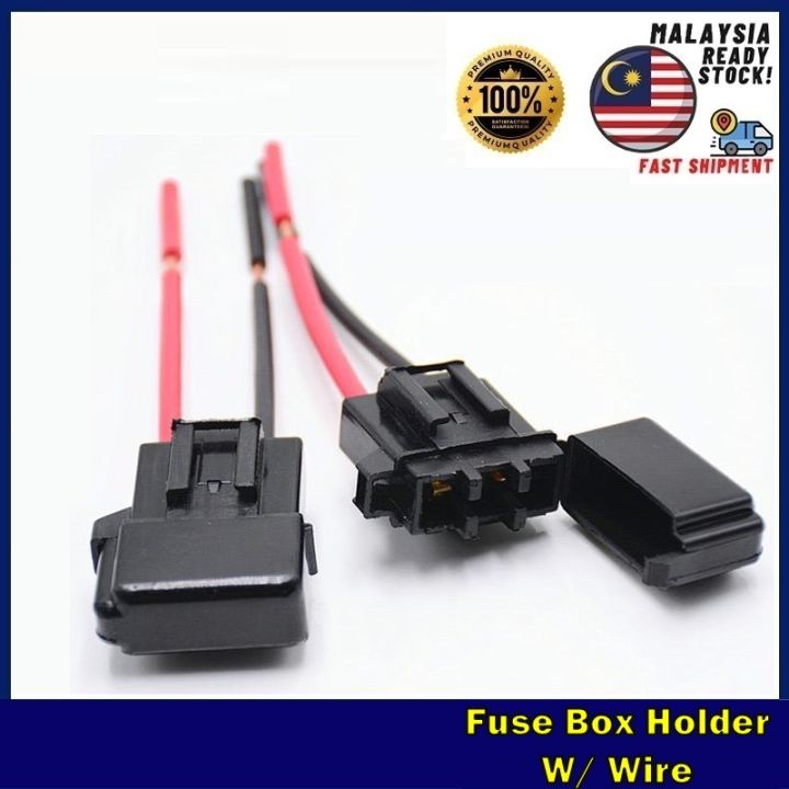 Fuse Box Holder with Wire (Medium Fuse) for Universal Car/Motor/Truck ...