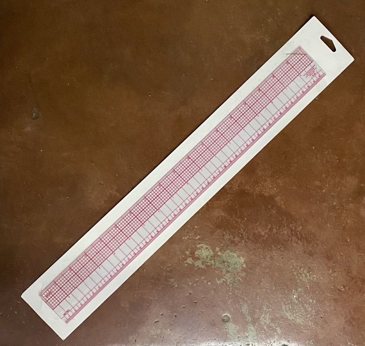 Metric Ruler, 2" x 8", B95, U.S.A. for Students, Fashion Professionals ...