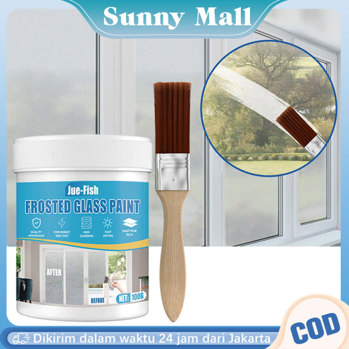 Cat Kaca Jendela 100g Frosted Glass Paint Anti Intip Cat Kaca Tembus ...