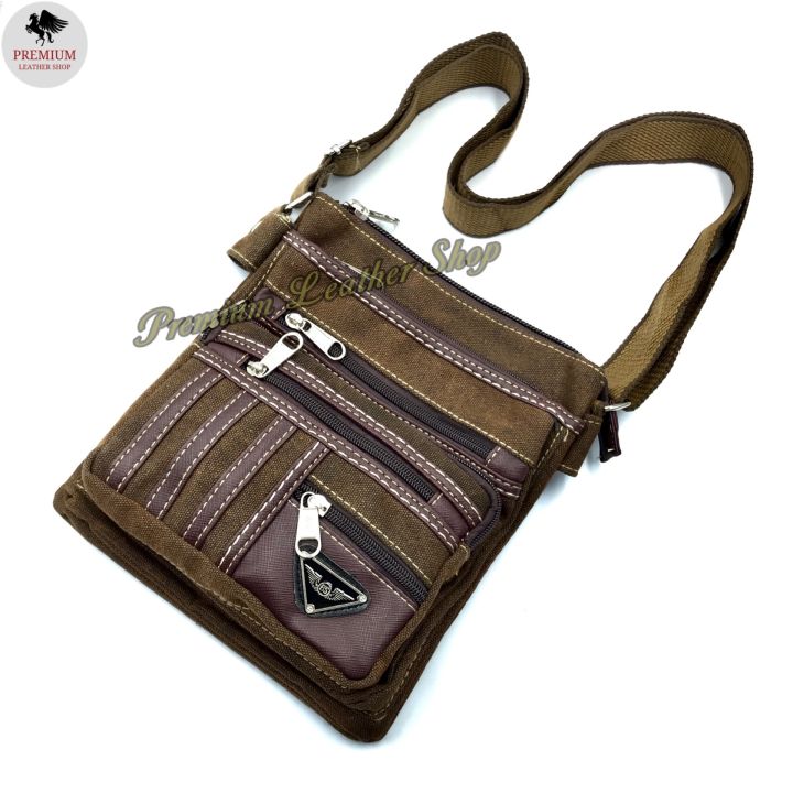 BS Crossbody Bag Sling Bag Men Shoulder Bag Messenger Bag Canvas Beg ...