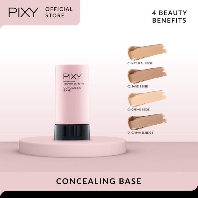 PIXY Concealing Base 4 Beauty Benefits Concealer Foundation | Lazada