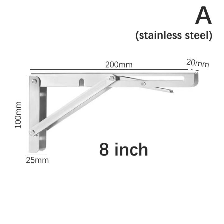 [MIETAO] Multiple Sizes Triangle Folding Angle Bracket Heavy Support ...