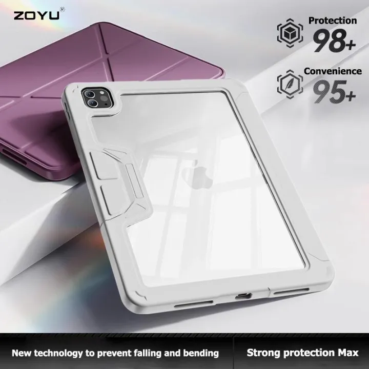ZOYU Anti-fall Case for iPad Pro M4 2024 11Inch 13Inch Pro 2/3/4/5th ...