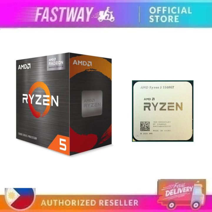 AMD RYZEN 5 5500GT/3.6GHZ/6C/12T/65W/TRAY TYPE | Lazada PH