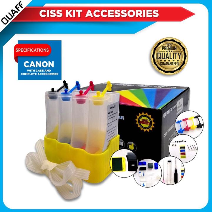 QUAFF CISS kit Case Accessories Canon Continuous Ink System | Lazada PH