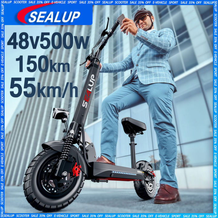 local warranty SEALUP Q7/Q8 electric scooter for adult load bearing ...