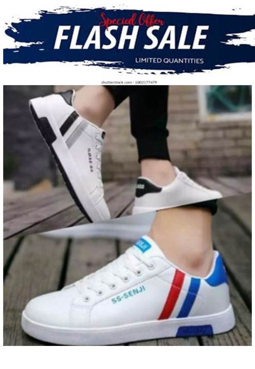 SEPATU SNEAKERS PRIA SS-SENJI CASUAL FORMAL 2023 | Lazada Indonesia