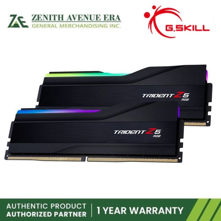 G.Skill F5-6000J3040G32GX2-TZ5RK 64GB (2x32GB) 6000Mhz Trident Z5 RGB ...