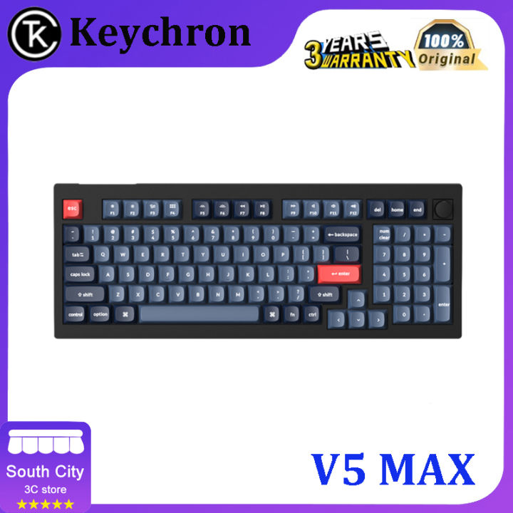 Keychron V5 MAX Wireless Bluetooth Mechanical Keyboard the third mock ...