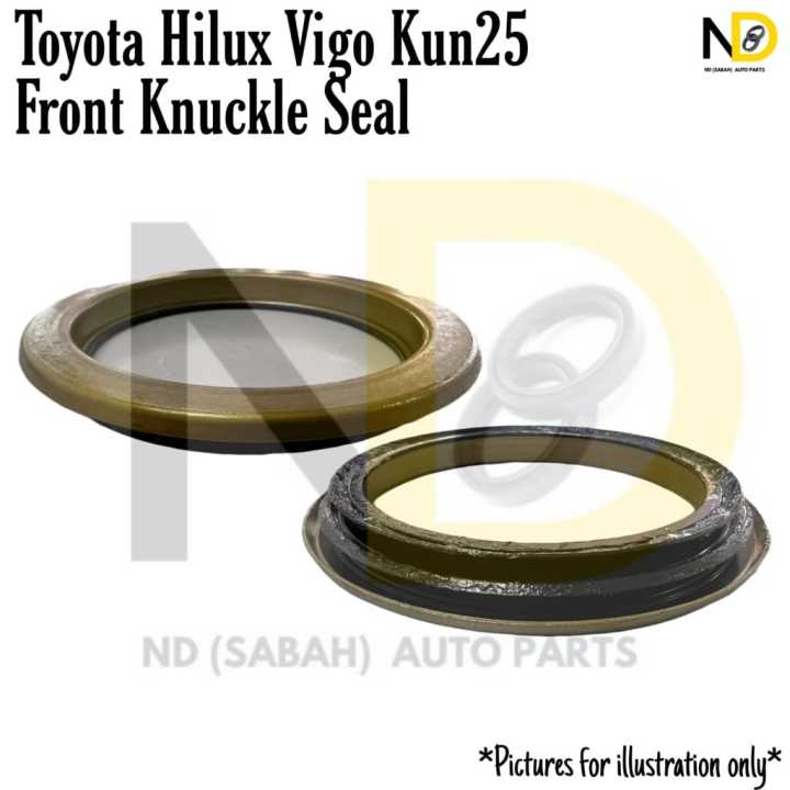 TOYOTA HILUX VIGO KUN25 FRONT KNUCKLE OIL SEAL (NOK) 90304-T0001 83 ...
