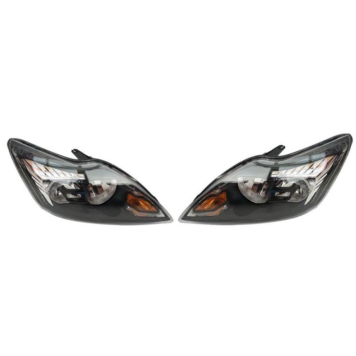 Car Front Headlights Crystal Lights For Ford Focus 2009 to 2013 2PCS ...