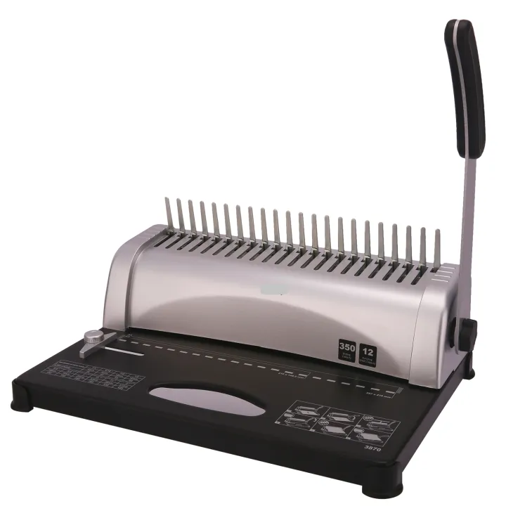 BINDING CUTTER COMB BINDING MACHINE (2 YEARS WARRANTY) | Lazada