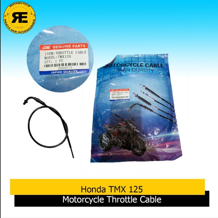 Honda TMX 125 Motorcycle Throttle Cable | Lazada PH
