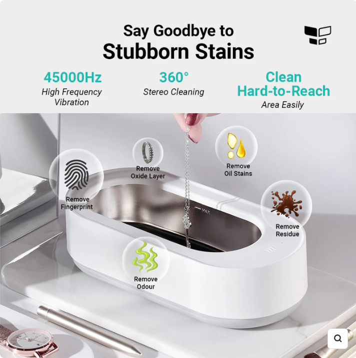 EraClean Ultrasonic Cleaner Pro GA02 GA03 RECHARGEABLE PLUG-IN Deep ...