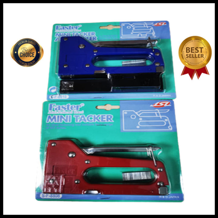 Faster heavy duty gun stapler/gun tacker 8808 & 8818 | Lazada