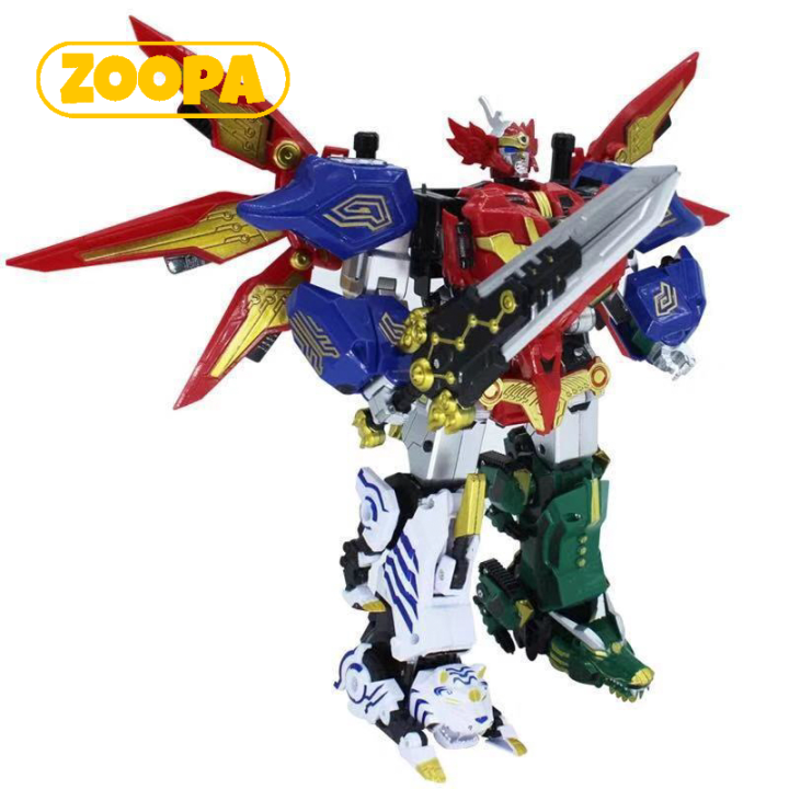 Zoopa Star 5 In 1 Action Figure Dinozord Children Gifts Toys Assembly ...