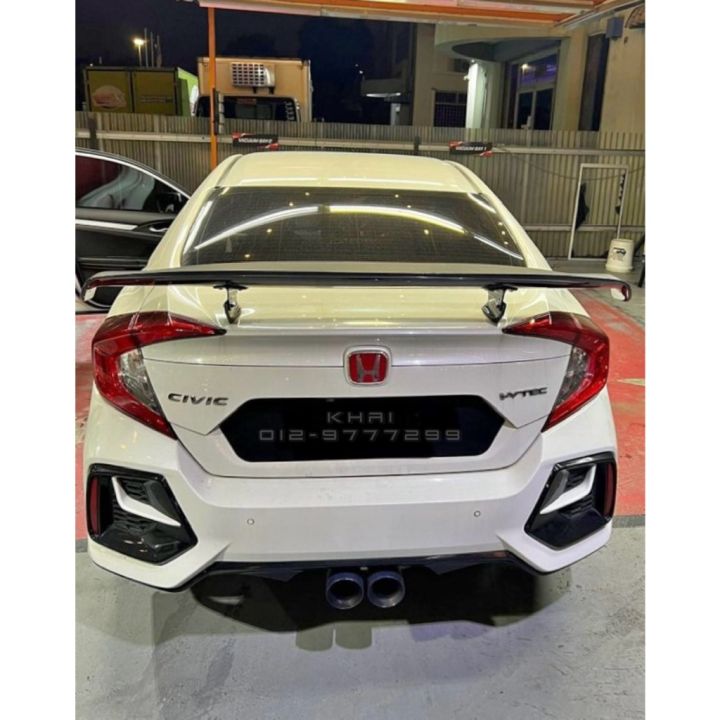 Honda Civic FC Varis Spoiler GT Wings Spoiler V1 Varis Material Fiber ...