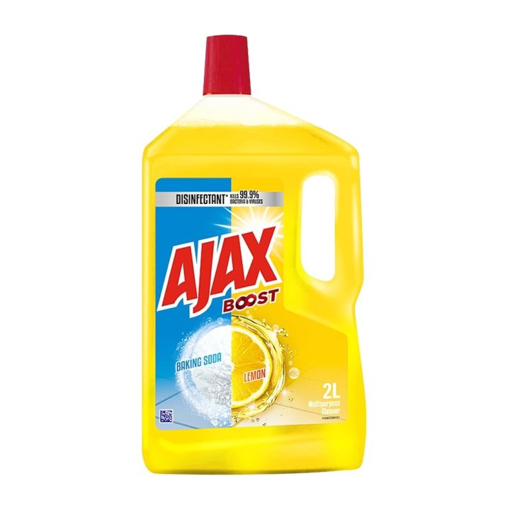 AJAX Boost Lime Charcoal Lemon Baking Soda Multipurpose Cleaner 2L | Lazada