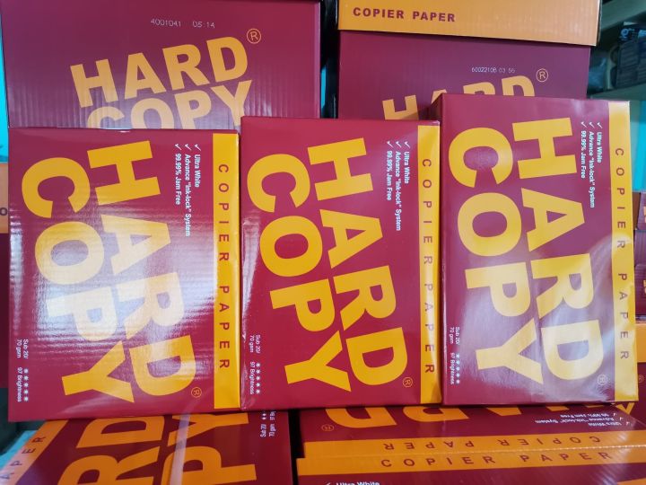 Hard Copy Bond Paper 70gsm sub 20 Long ( 1 ream/500sheets) | Lazada PH