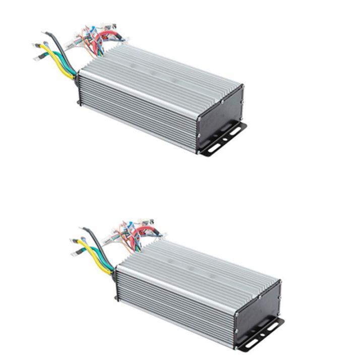 (ERMB) 2Pcs 48V 60V 72V 3000W Hub Motor Controller 24Mos MAX80A for ...