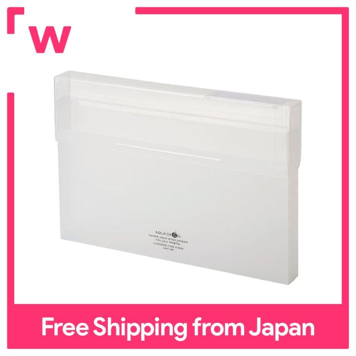 Lihit Lab. Congress Case File Case A4 300-Sheet Capacity Milky White A5024-1 | Lazada PH