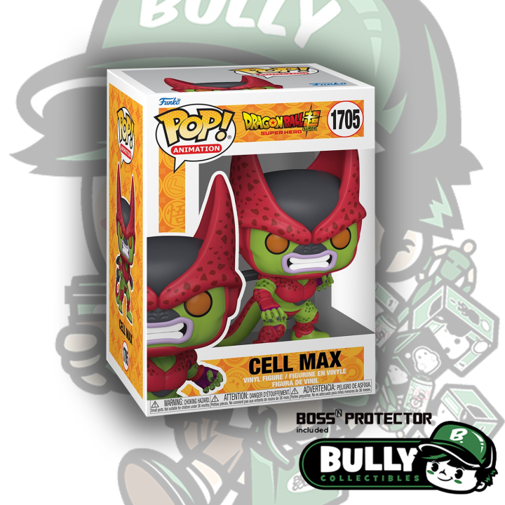 Funko POP! Animation: Dragon Ball Super - Super Hero - Cell Max 1705 ...