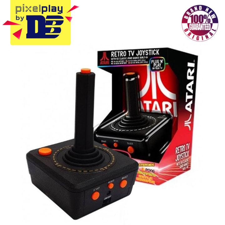 Atari TV Joystick W/ 50 Classic Atari Games Built-In | Lazada PH