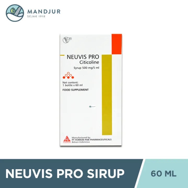 Neuvis Pro Sirup 60 mL - Suplemen Kesehatan Daya Ingat Lansia | Lazada ...