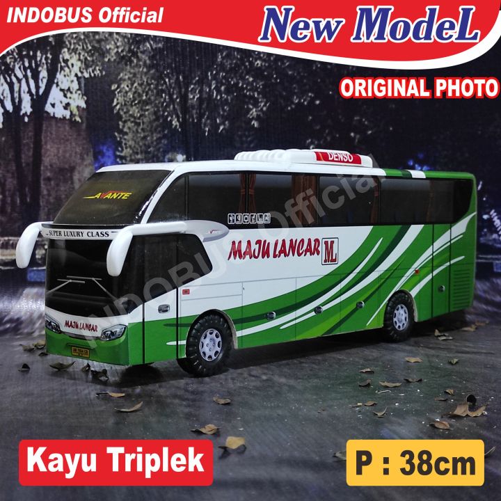 Indobus Miniatur Bus Bis Malang Indah Avante | Lazada Indonesia