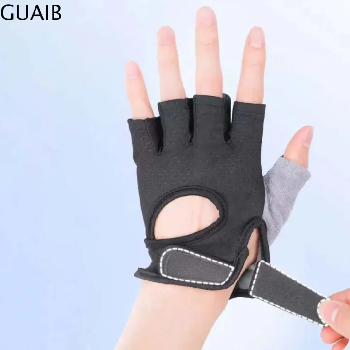 GUAIB ป้องกันการลื่น ถุงมือปั่นจักรยาน ป้องกันการสูญหาย ระบายอากาศได้ดี ...