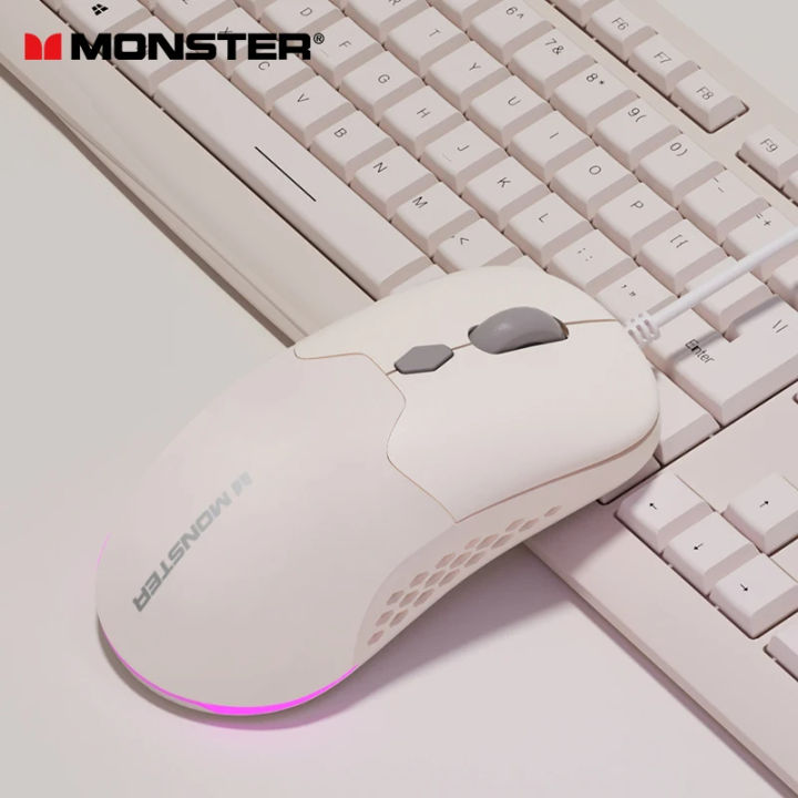 Monster KM4 มอนสเตอร์2.4เมาส์ไร้สาย Ghz พีซีบลูทูธเมาส์สำหรับเล่นเกมส์ ...