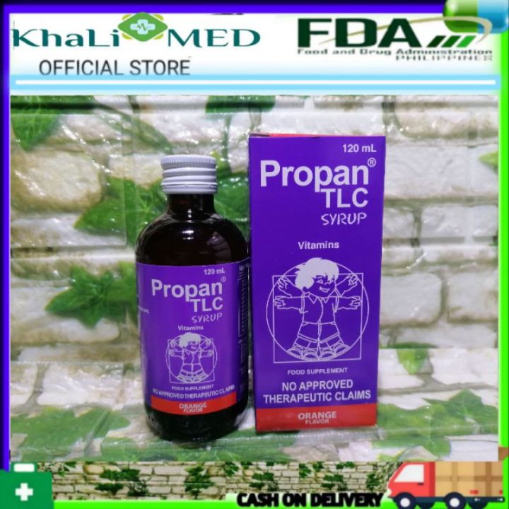 PROPAN TLC 120ml - 250ml Syrup Orange Flavor | Lazada PH