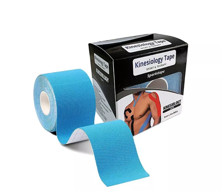 KINESIO TAPE BIRU 5CM X 5M / Kinesiologi / Athletic Sports Elastic ...
