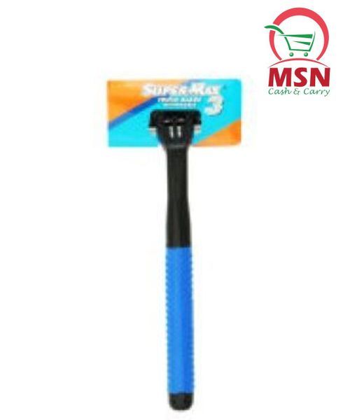 Super Max Triple Blade Disposable Disposable 3 Blade Razor For Men 14g ...