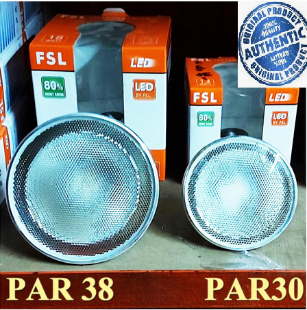 FSL LED PAR38, PAR30 18W 13W Spotlight Bulb Warm White Daylight PAR 38 30 18 13 Watts 1400lm ...