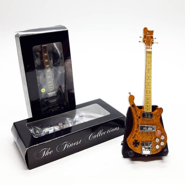 Miniatur Bass Rickenbacker Lemmy Kilmister MOTORHEAD 'Born to Lose Out ...