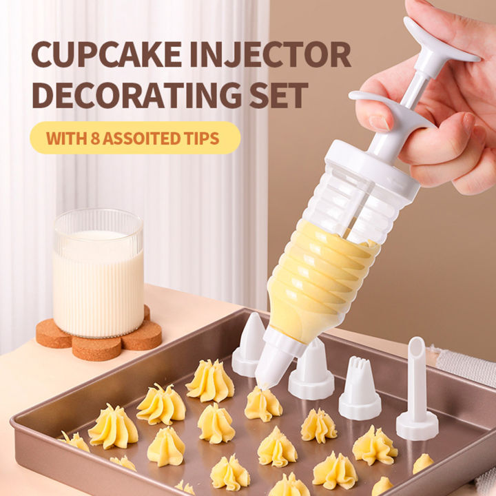 vbj67 Dessert Decorating Injector Food Grade Decorating Injector Deluxe ...