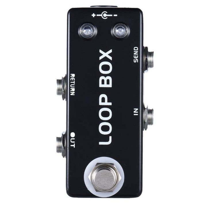 Mini Guitar Effect Pedal Loop Box Switcher Channel Selection True ...