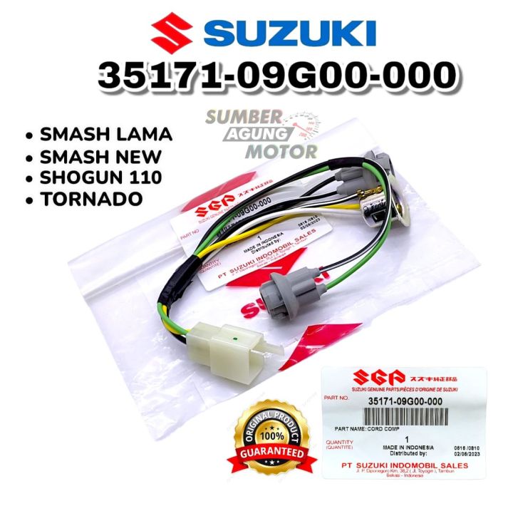 FITTING FITING SOKET LAMPU DEPAN SUZUKI SMASH LAMA NEW SHOGUN 110 ...