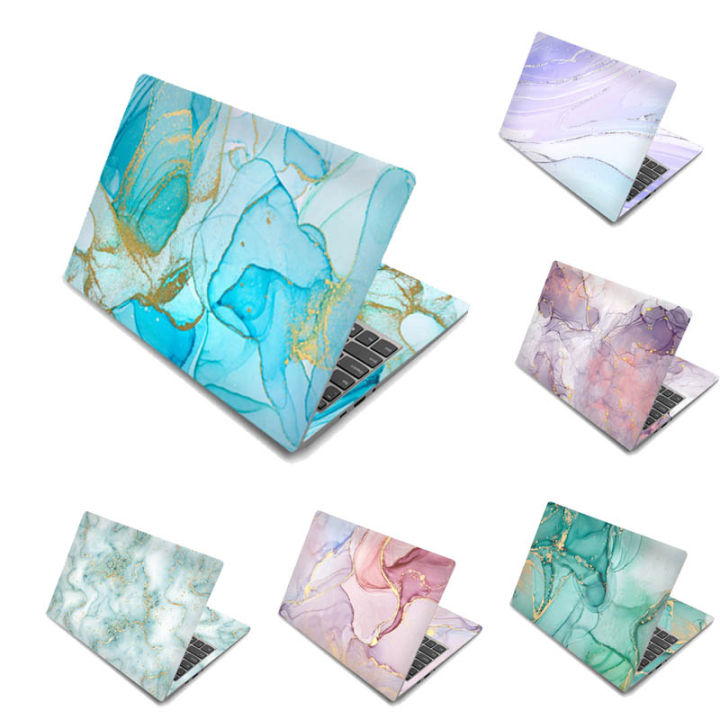 Colorful Marble Laptop Decor Skin Sticker Decal Universal Waterproof ...
