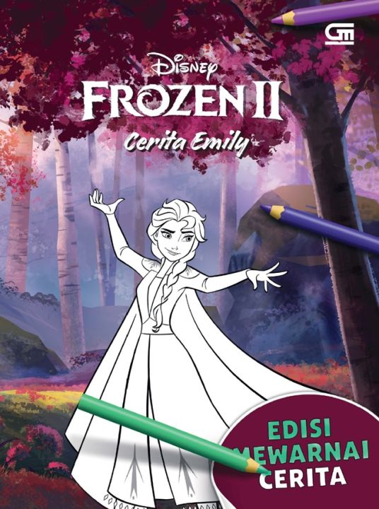 Frozen II: Cerita Emily - Edisi Mewarnai Cerita | Lazada Indonesia