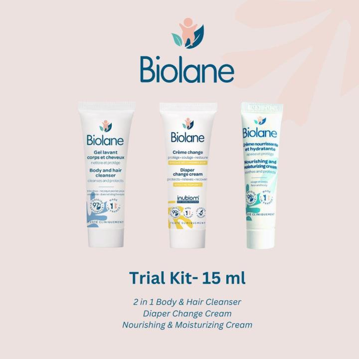 Biolane Trial Size Kit for Baby Skincare & Cleansing | Lazada PH