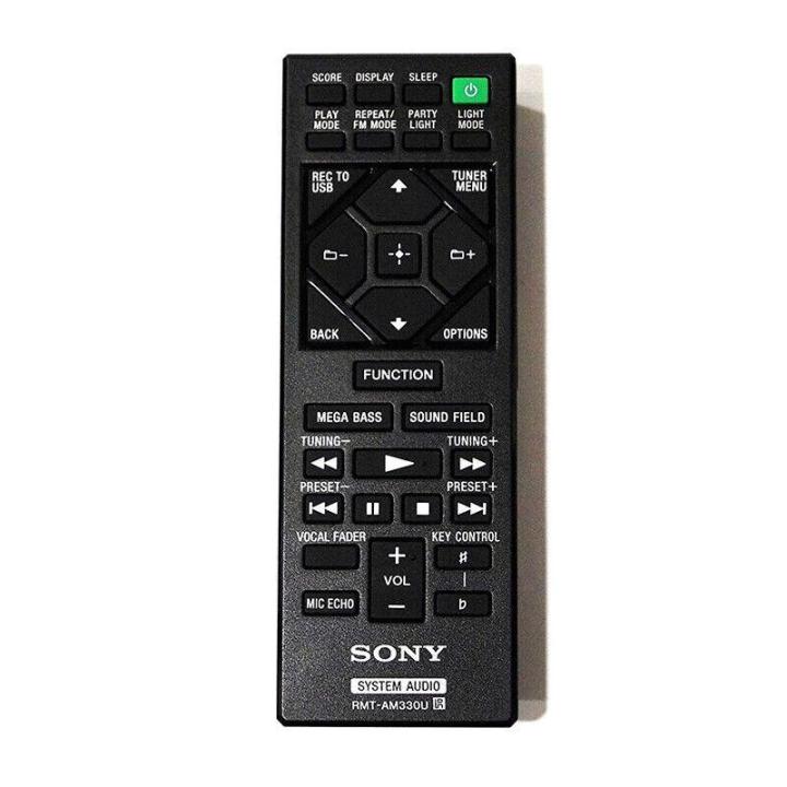 รีโมทคอนโทรลระบบเสียงภายในบ้าน, RMT-AM330U ใหม่, เข้ากันได้กับ SONY MHC ...