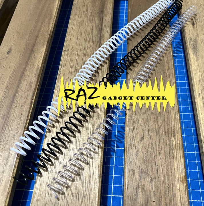 Plastic Spiral Binding Coil A4 Size 8mm / 10mm / 12mm / 14mm / 16mm ...