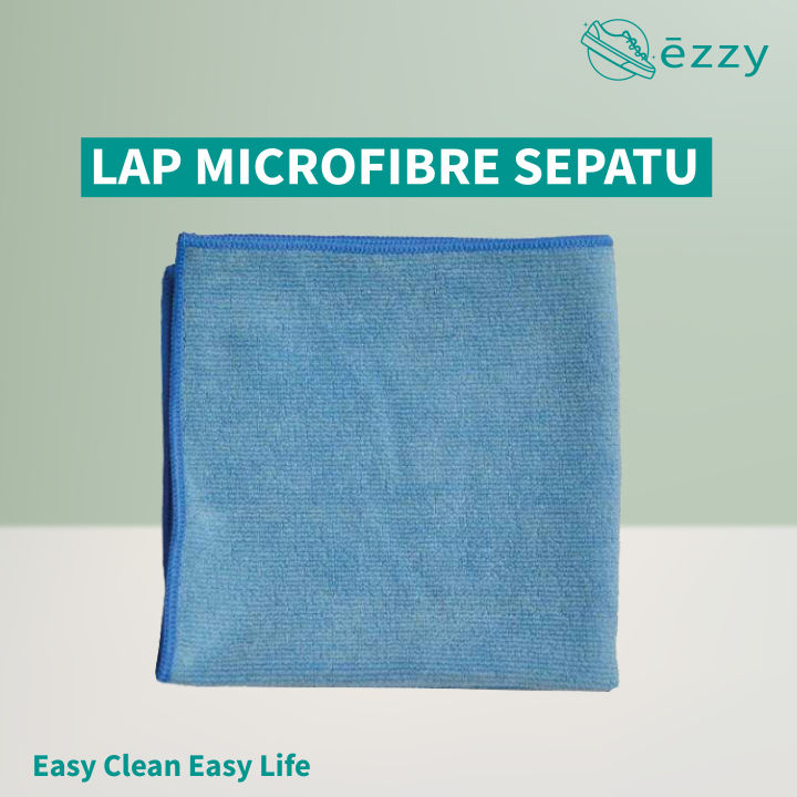 Microfibre Cloth / Lap Microfibre / Lap Kebersihan - 40x40cm | Lazada ...