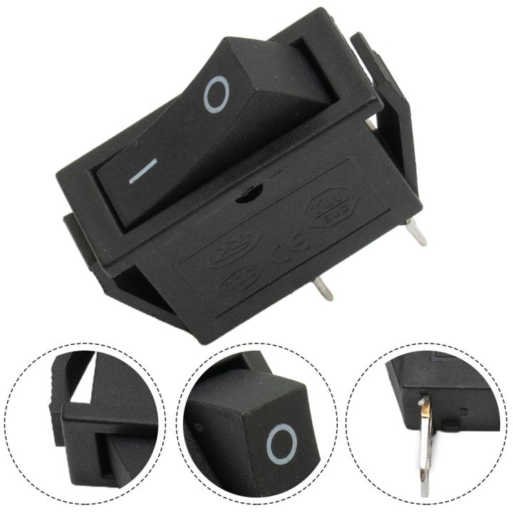 LIANKAI On/Off Position Rectangle Rocker Switch 2 Pins/16A-250V AC For ...