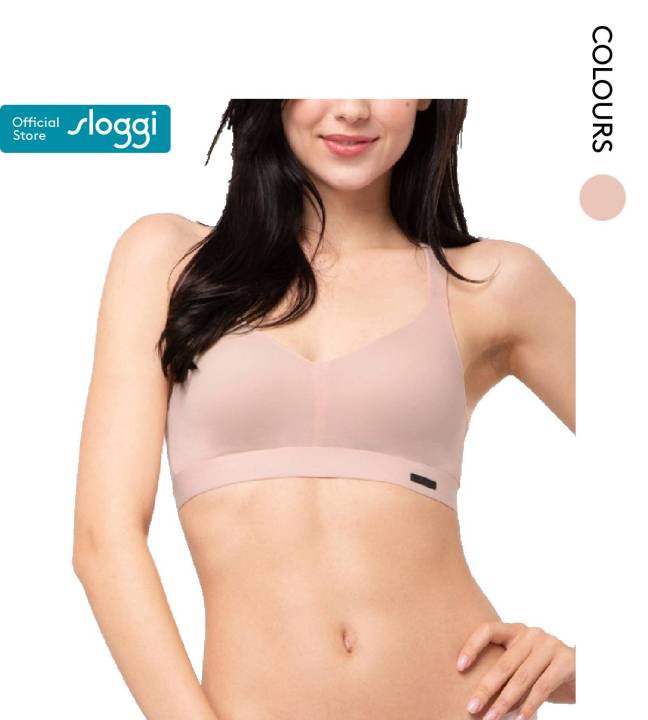 sloggi Basic Sporty Non-Wired Padded Bra | Lazada