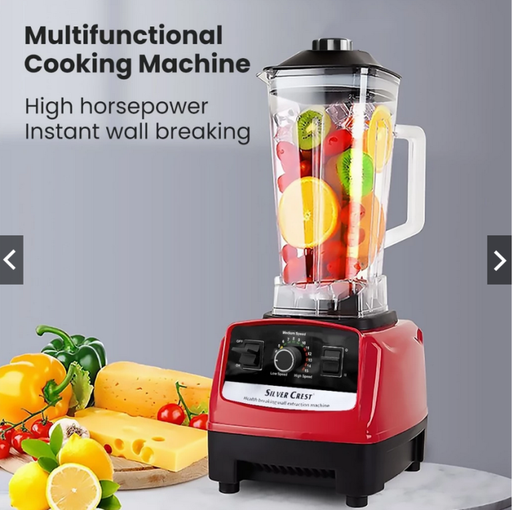 Multiple Function Silver Crest Electric High Power Commercial Blender ...